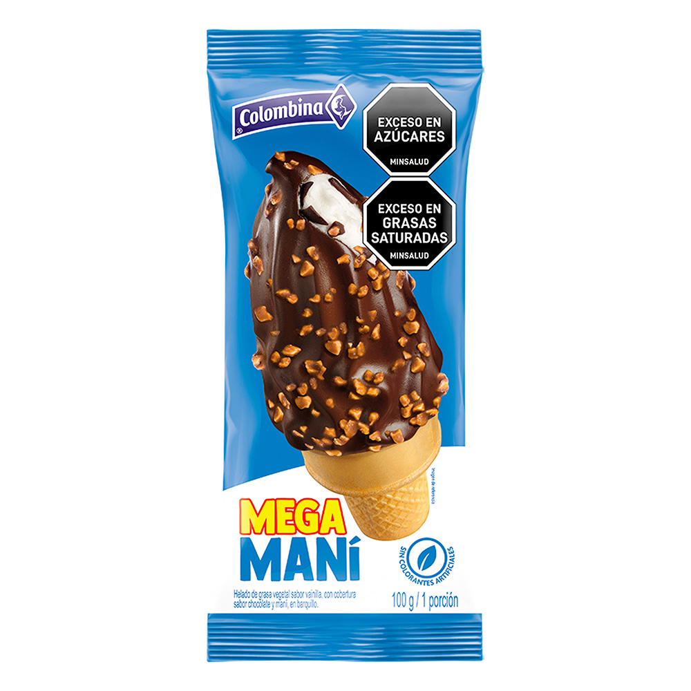 Cono Mega Chocomaní – Helados Colombina