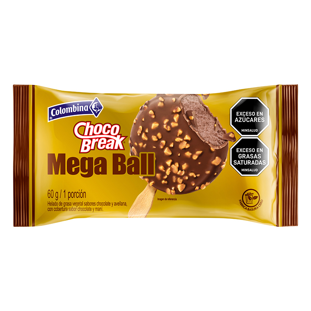 PALETA CHOCOBREAK MEGABALL – Helados Colombina
